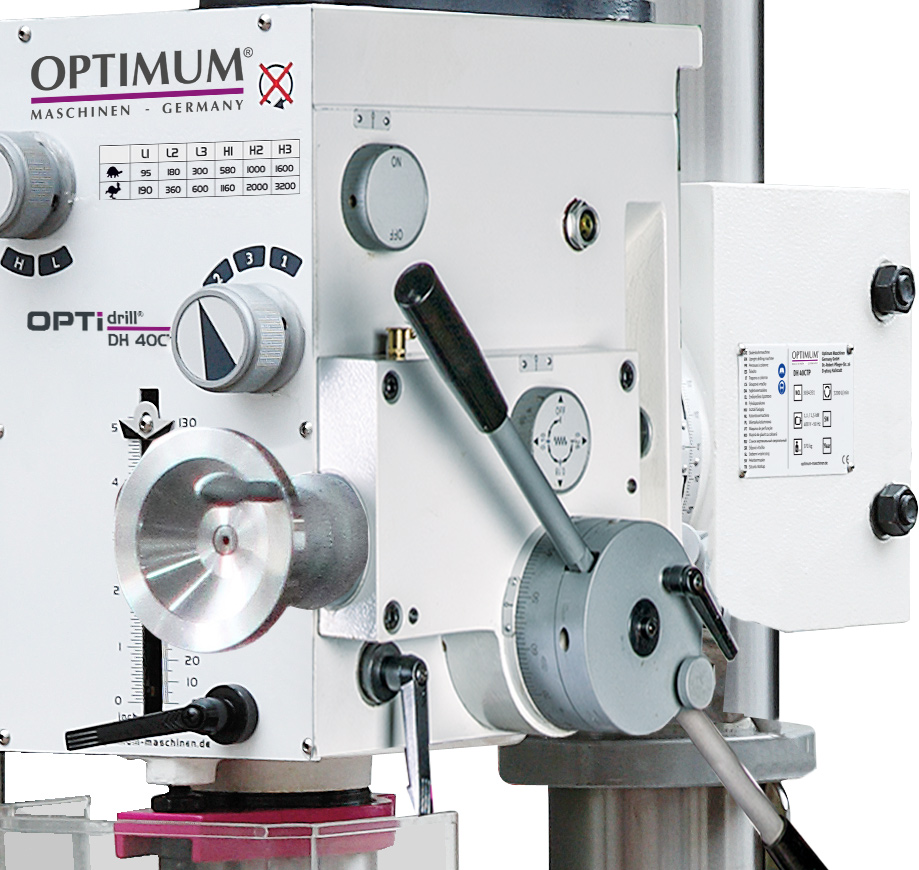 Optimum OPTIdrill DH 40 CT Sloupová převodová vrtačka - 3034349