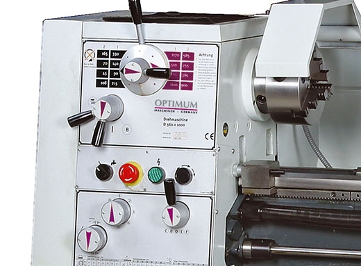 Soustruh OPTIturn D 360 x 1000 - První hanácká BOW